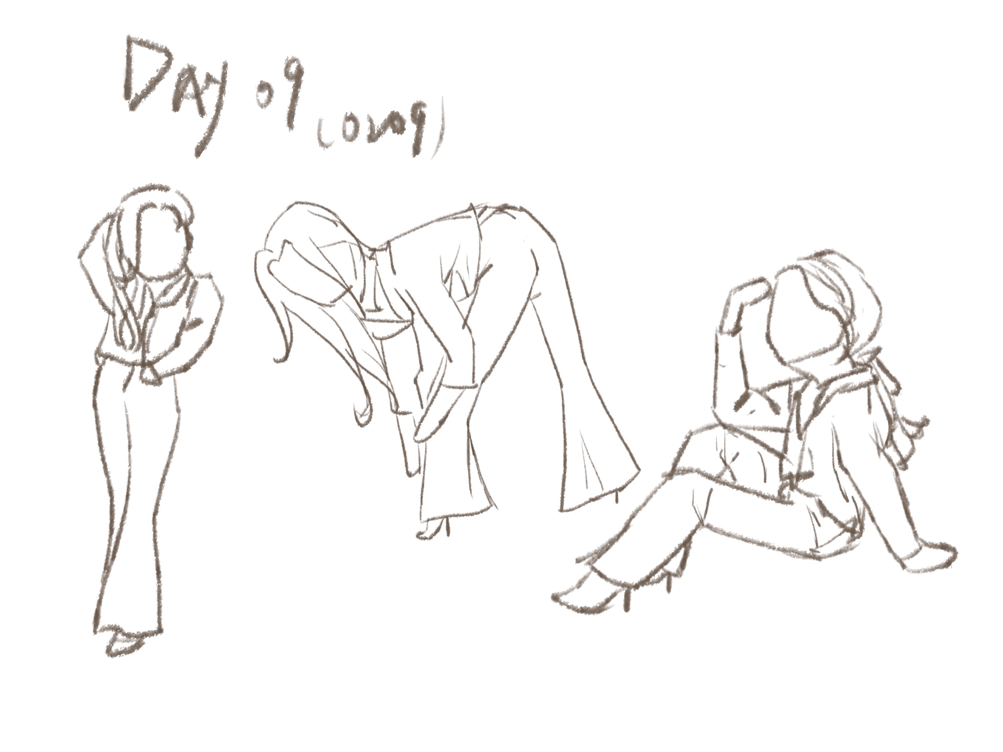 #速写60天挑战赛# day9@速写班长 _卿语羽-站酷ZCOOL