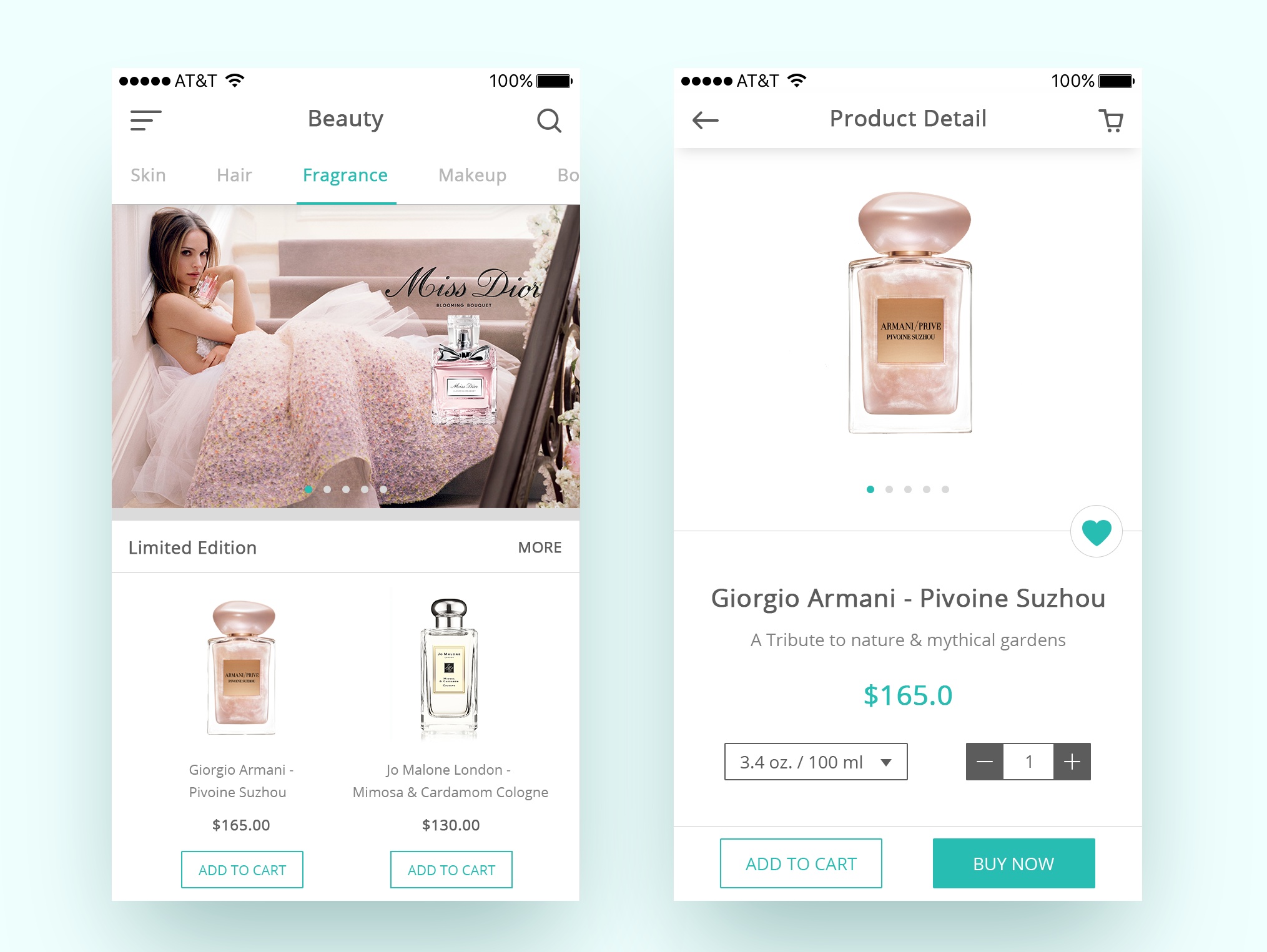 Daily UI #6 美妆_girasolrocks-站酷ZCOOL