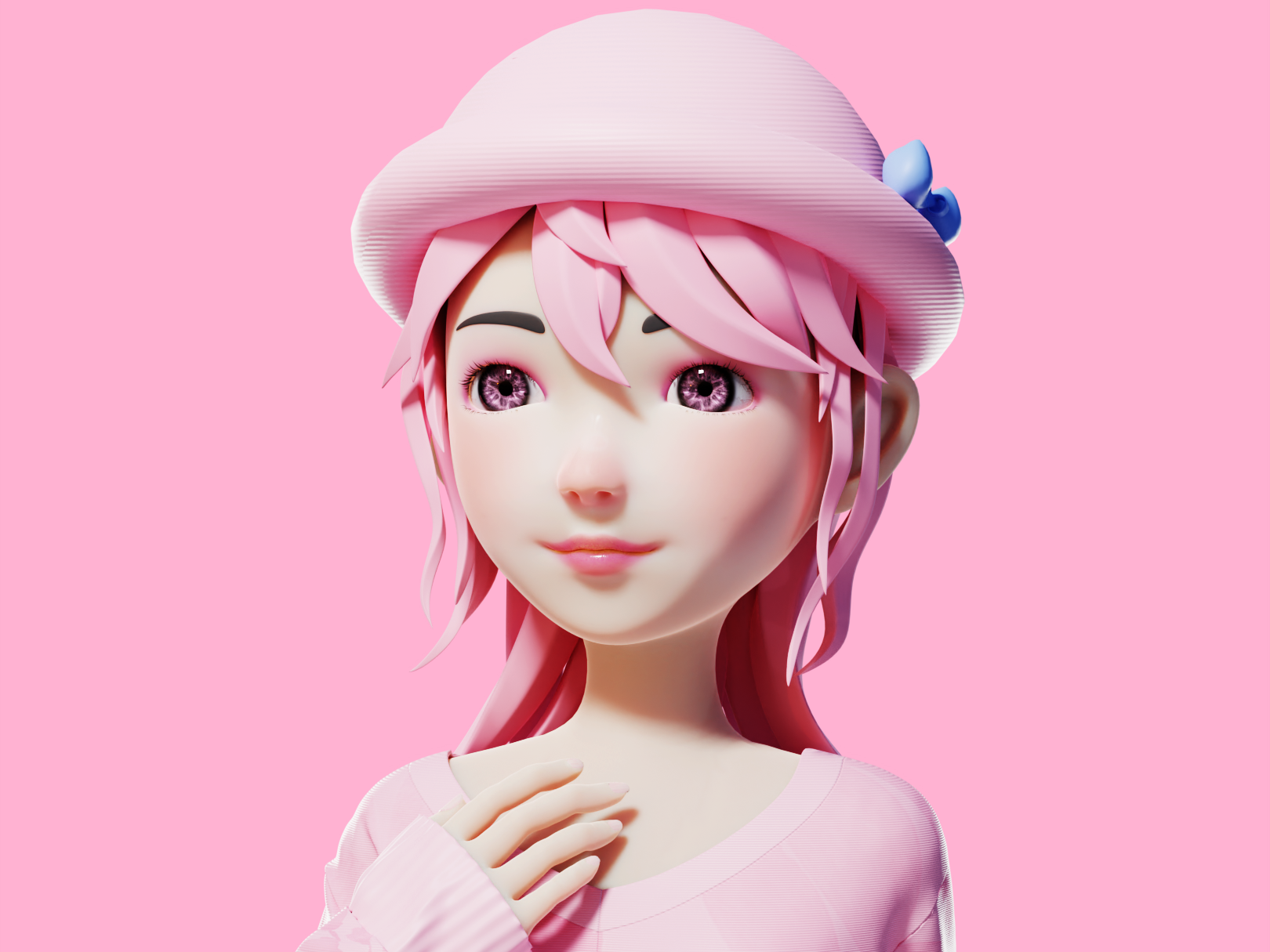 《Blender IP&角色》__一点点ALittleBit-站酷ZCOOL