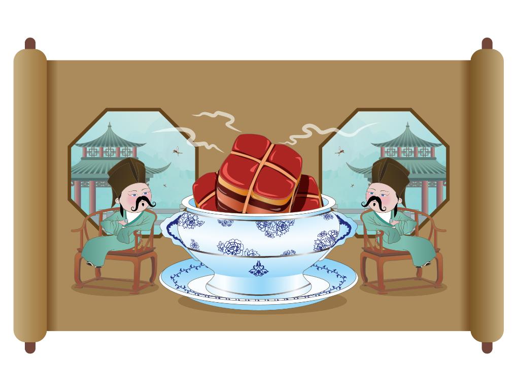 在下东坡，一个吃货 - 商业插画_欧歪oy-站酷ZCOOL