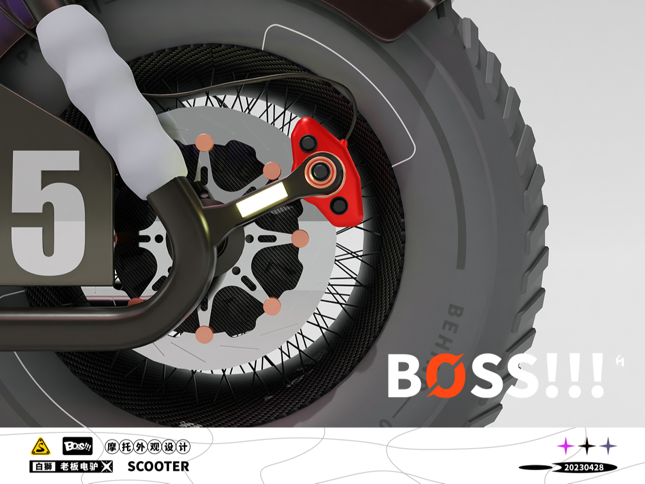 BOSS-摩托外观设计_白獅-站酷ZCOOL