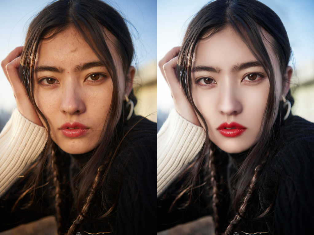 PS人像精修_七只huan-站酷ZCOOL