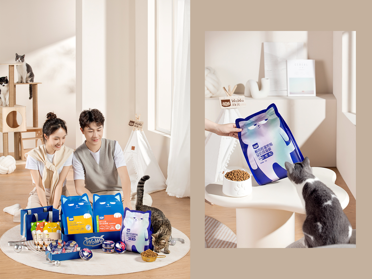 wowo活动KV拍摄 ️有食｜宠物产品_有食YOUSHI-站酷ZCOOL