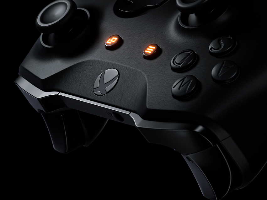 UE5渲染练习/XBOX游戏手柄_斌斌游礼-站酷ZCOOL