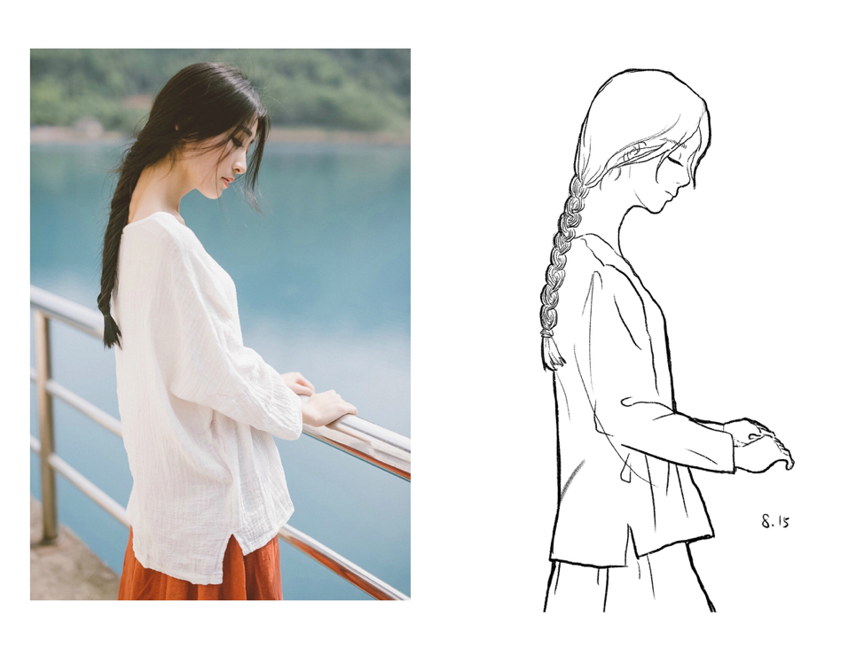 30天速写打卡 5/30 第五天_一只皮卡-站酷ZCOOL