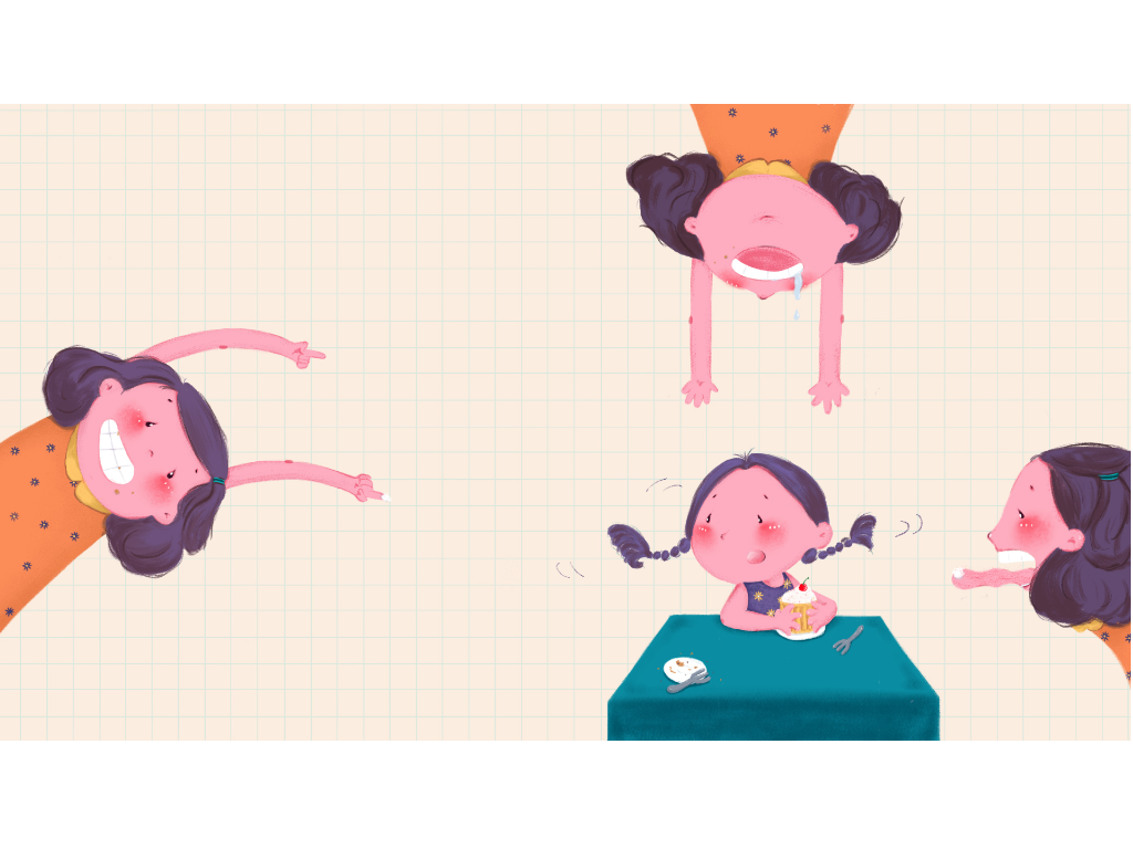 二胎的噩梦_民间老E人Caijun-站酷ZCOOL