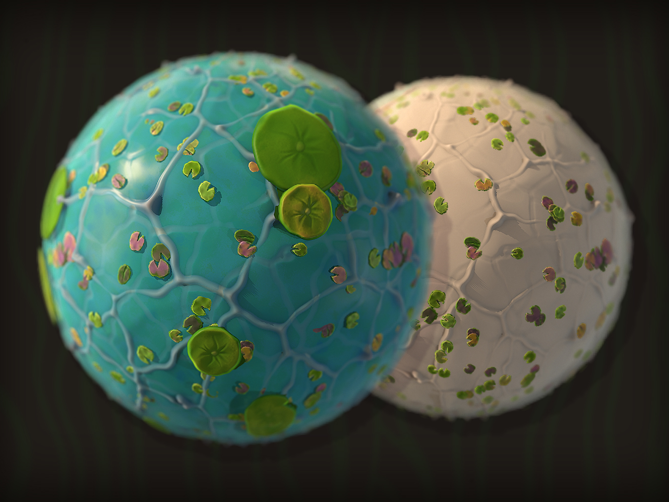 如何使用Substance Designer创建一个风格化水材质球_拜哈因-站酷ZCOOL