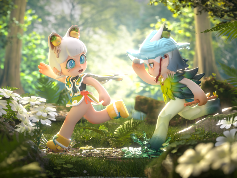 【3D动画】若来新品卷耳苍苍宣传动画_一只卯月-站酷ZCOOL