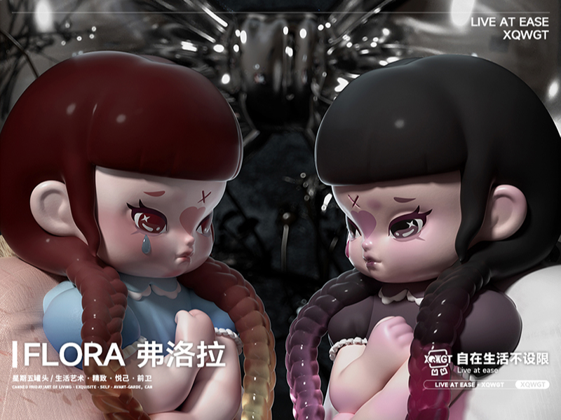 星期五罐头 I FLORA梦魇盛宴系列手办_星期五罐头-站酷ZCOOL