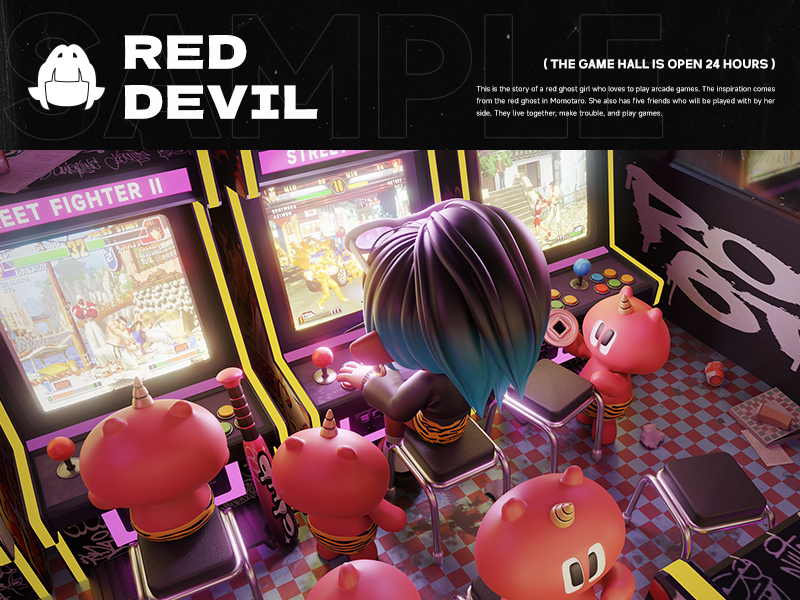 Red Devil 丨个人IP丨02_l11月26日l-站酷ZCOOL