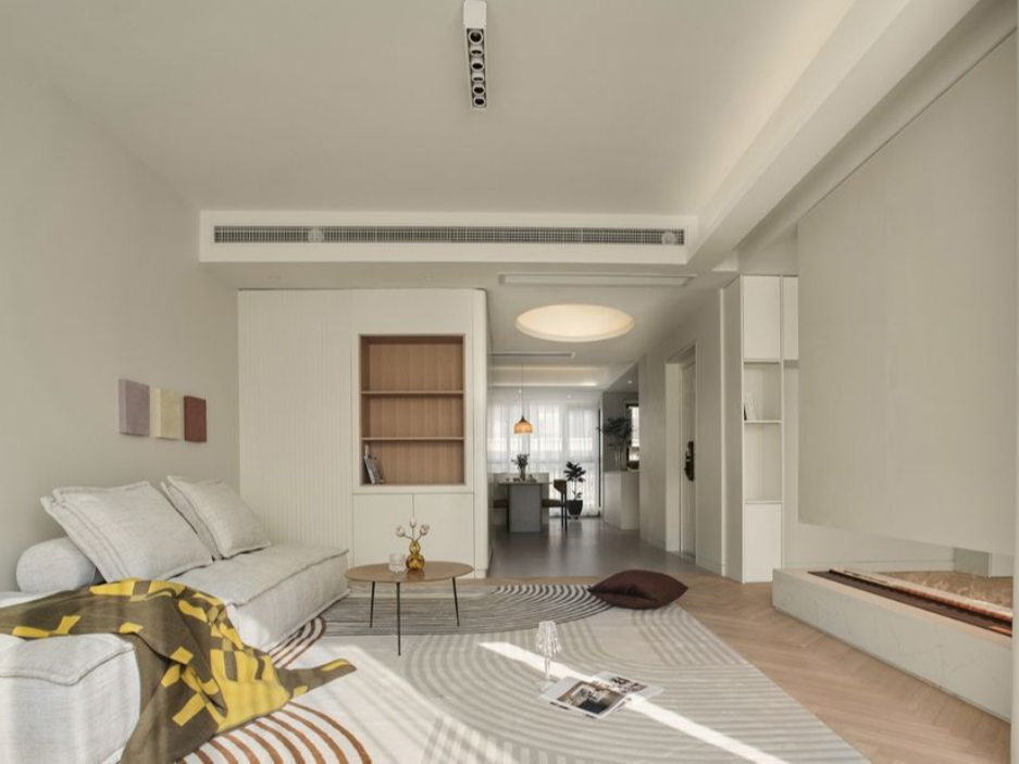 140㎡奶油色清新美宅，温柔又治愈_Z894271999-站酷ZCOOL