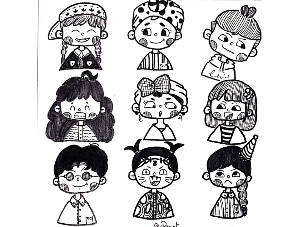 挑战百变头像-day4_Ronachen-站酷ZCOOL