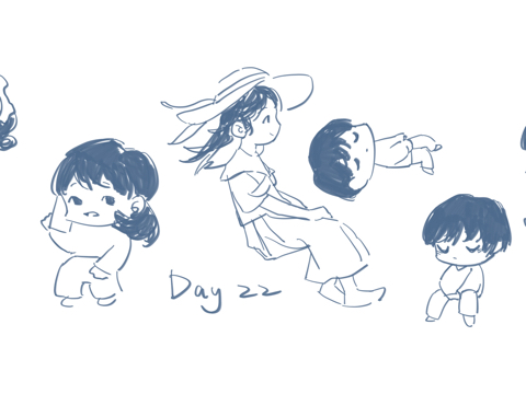 #速写60天挑战赛# @速写班长 day22_ZHIHEEE-站酷ZCOOL