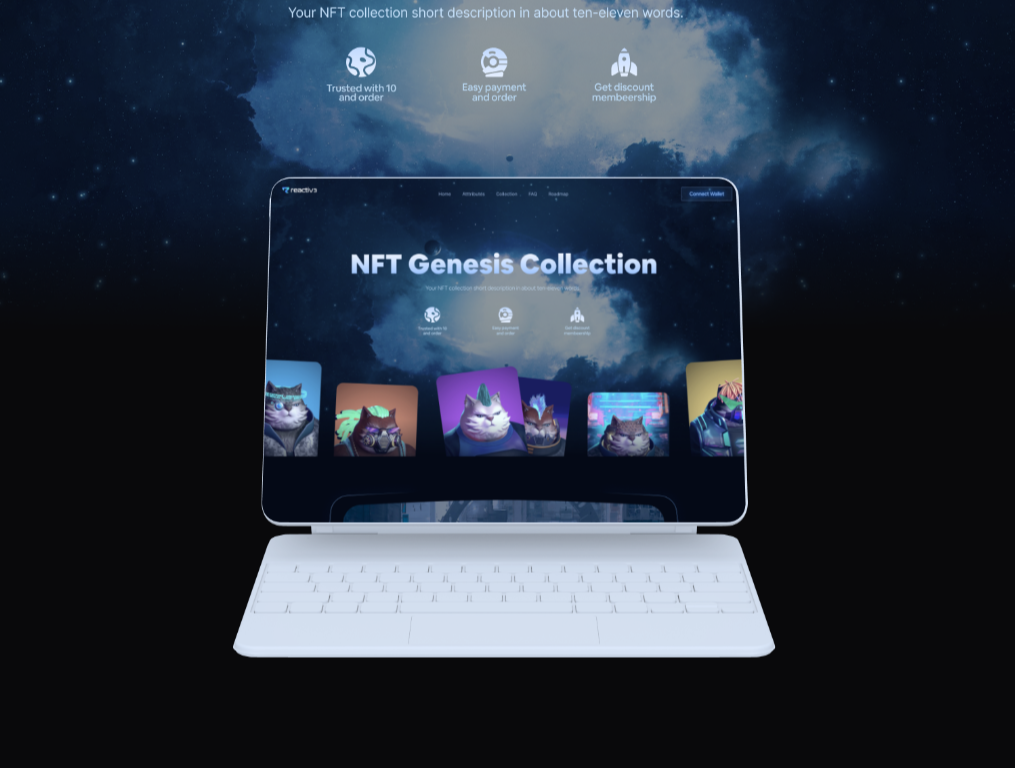 NFT太空网站_LLLLLBBBB-站酷ZCOOL