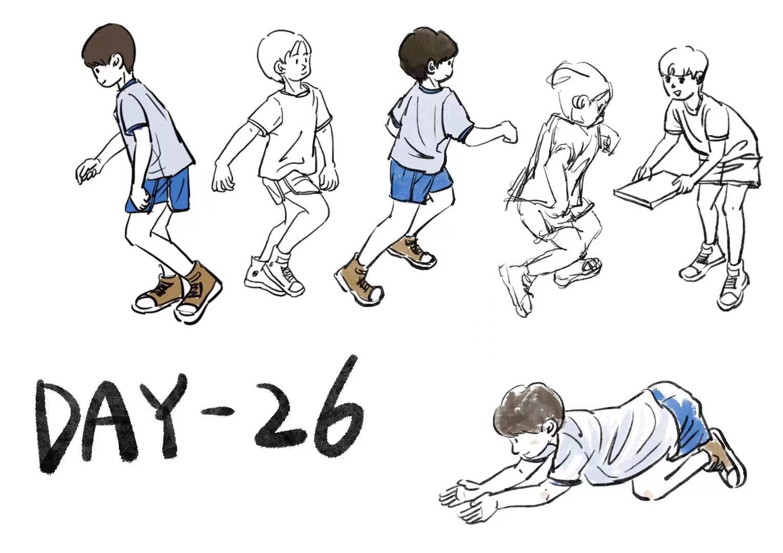 速写60天挑战赛 DAY26 @速写班长_印第安小揪揪-站酷ZCOOL