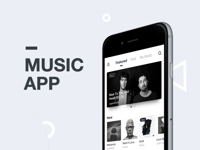 Music App 概念设计_Yedda的海-站酷ZCOOL