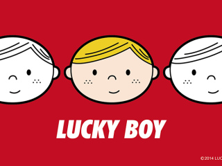 （个人卡通形象）LUCKY BOY 形象画 2_lovelucky-站酷ZCOOL