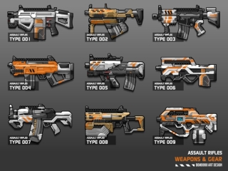 bomb998 ART DESIGN WEAPONS & GEAR PART.001_bomb998-站酷ZCOOL