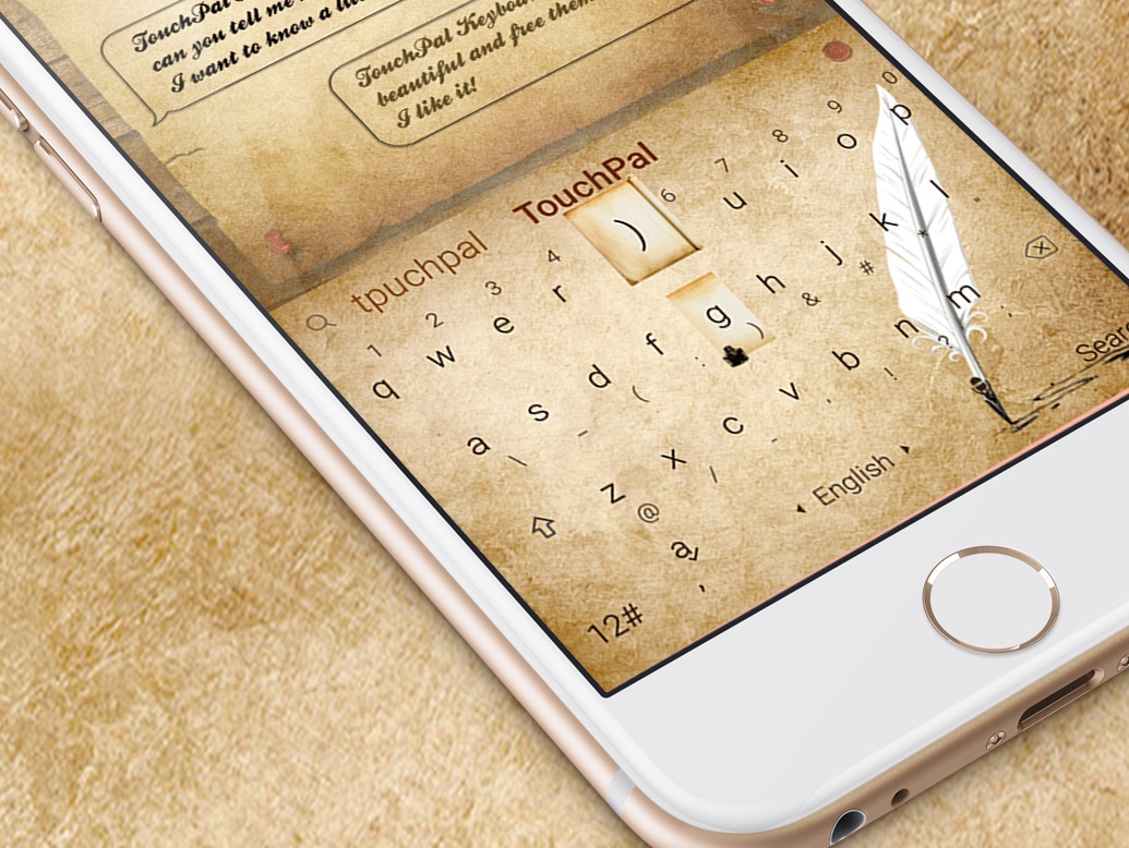 Calligraphy_TouchPal keyboard_壹零壹-站酷ZCOOL