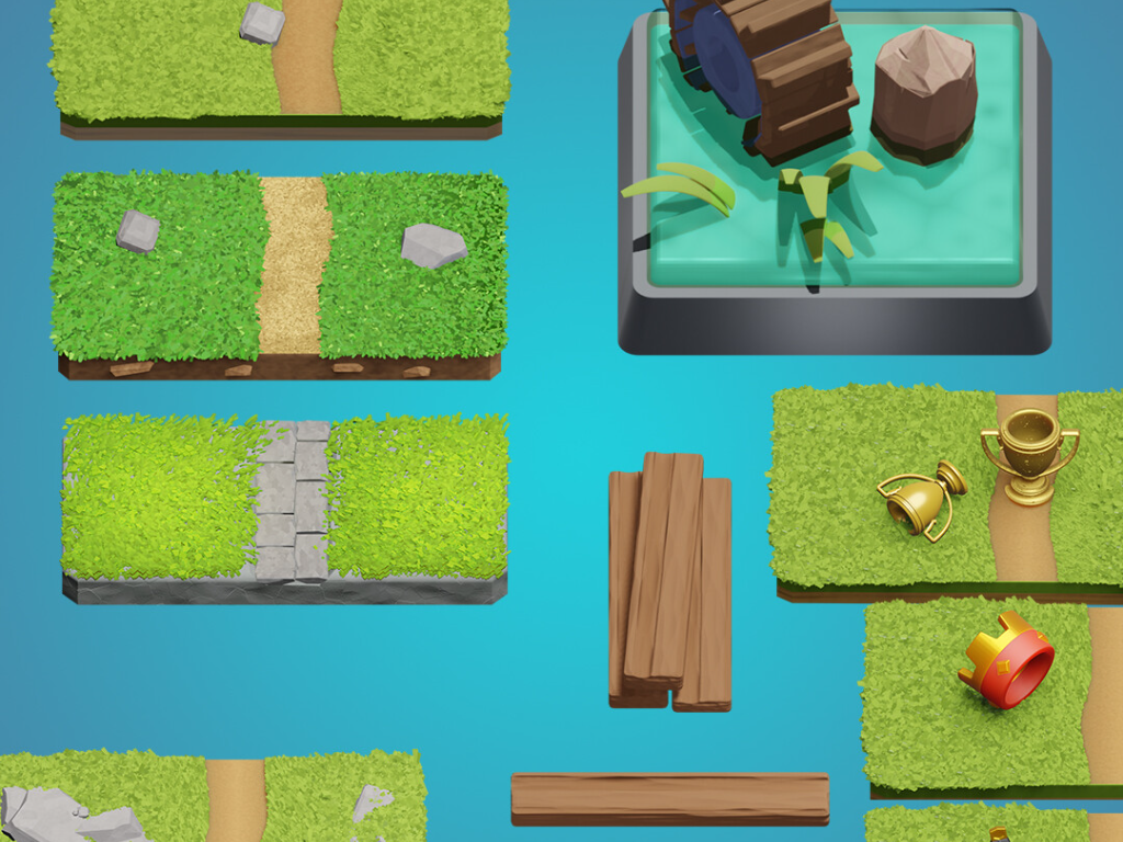 SUPERCELL scene render - Fan Art_XLsnorlax-站酷ZCOOL