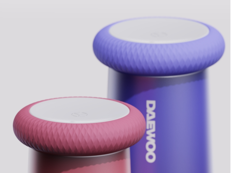 DAEWOO便携式电热水杯_SeanChow-站酷ZCOOL