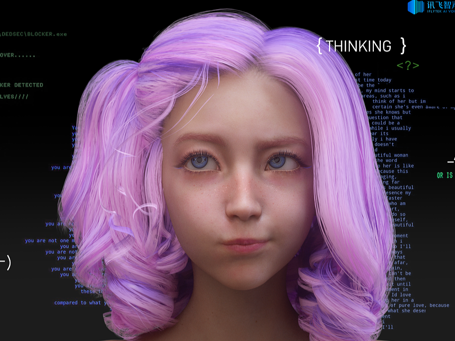 虚拟数字人设计_Anita_阿靖Jin-站酷ZCOOL