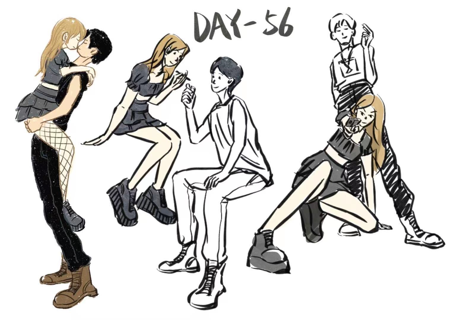 速写60天挑战赛 DAY56 @速写班长_印第安小揪揪-站酷ZCOOL