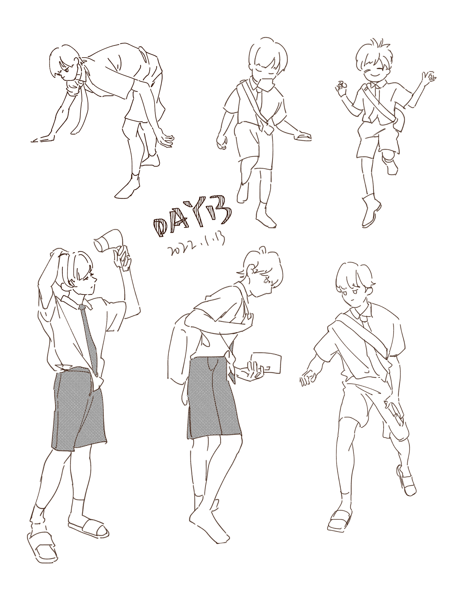 #速写60天挑战赛# DAY13 _Z905667333-站酷ZCOOL