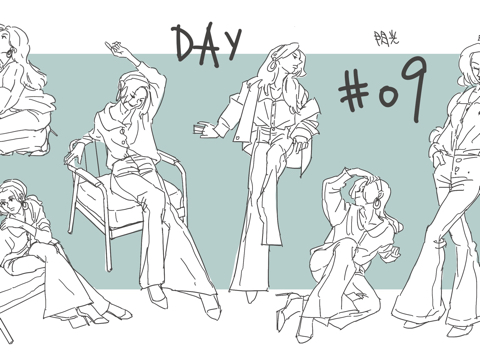 #速写60天挑战赛#day09@速写班长 _閃光事件-站酷ZCOOL