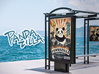 Pandazilla! 英国当地啤酒公司的一个项目_deardana-站酷ZCOOL