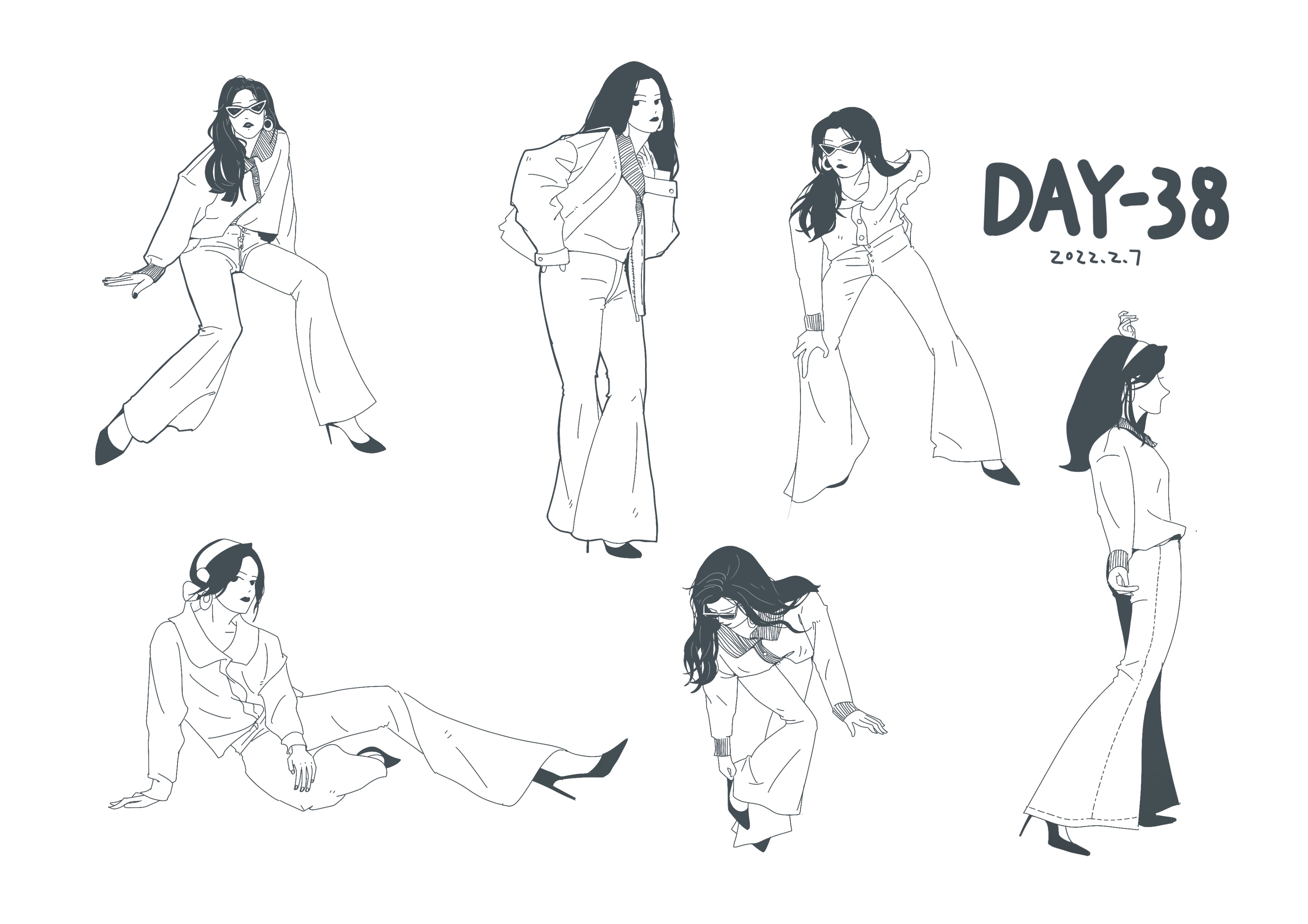 #速写60天挑战赛# @速写班长 day38_迪迪汁-站酷ZCOOL