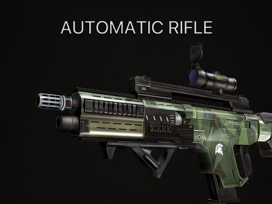 AUTOMATIC RIFLE_奶黄NNing-站酷ZCOOL