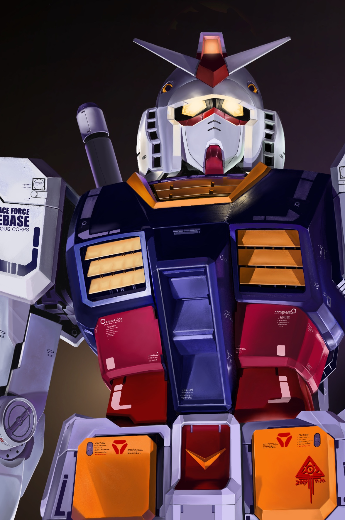 元祖高达RX-78-2_LeonKT-站酷ZCOOL