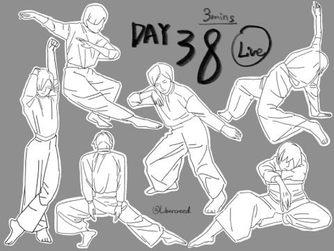 #速写60天挑战赛# Day38 @速写班长_Libercreed丽德-站酷ZCOOL