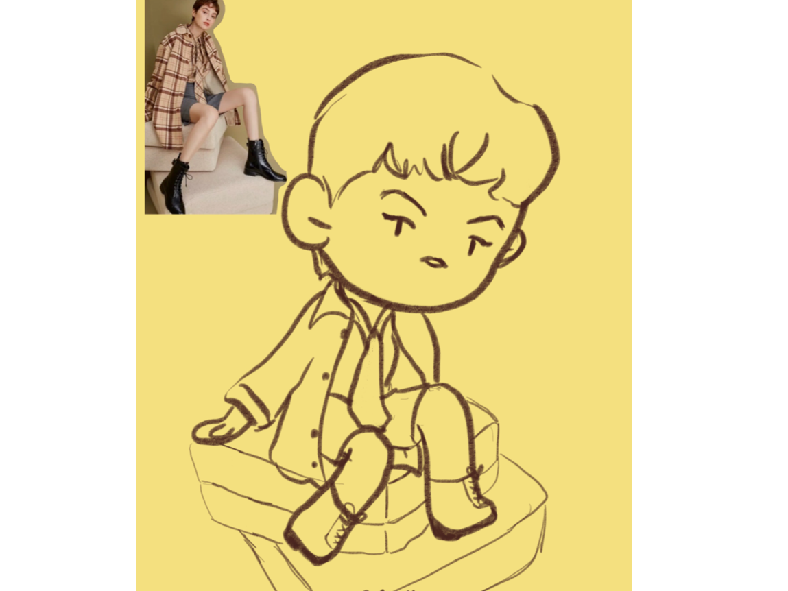 速写day3_Leslie菜肉包-站酷ZCOOL