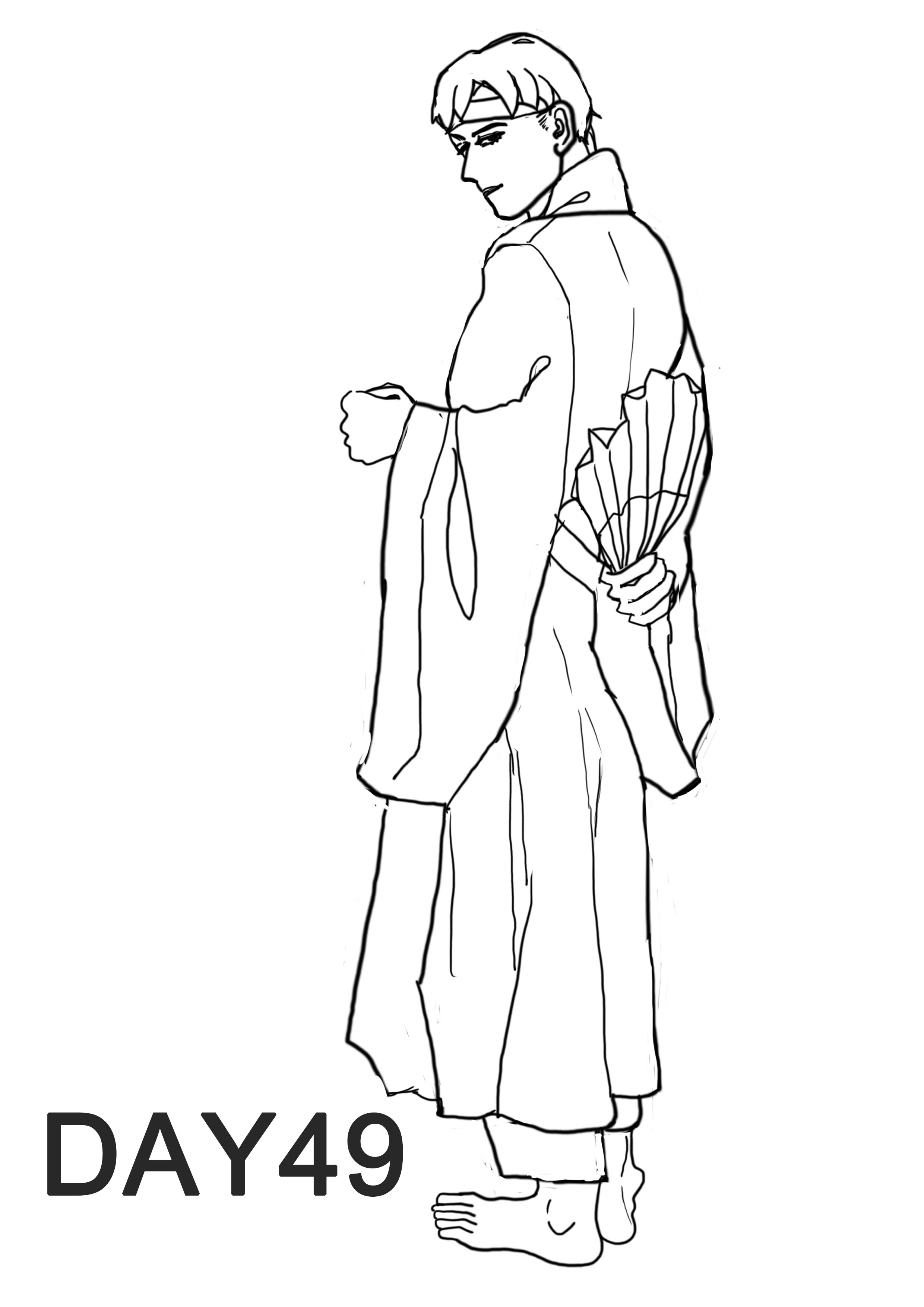 #速写60天挑战赛#day49@速写班长_九墨2022-站酷ZCOOL