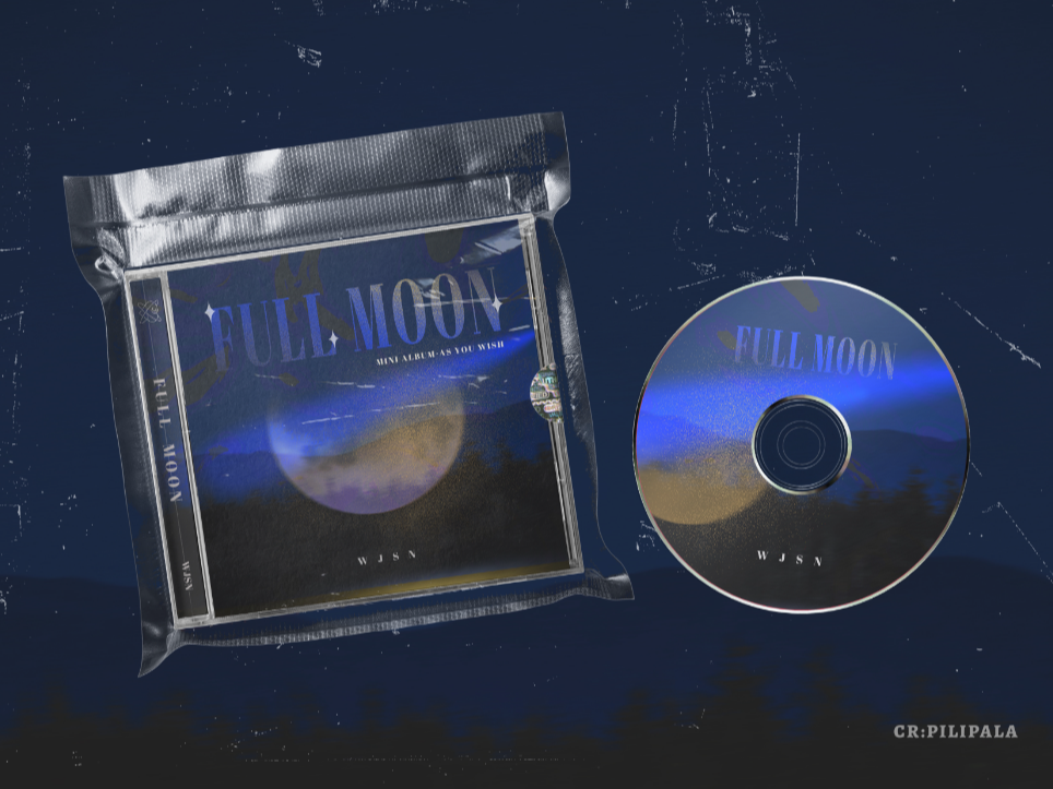 CD封面|FULL MOON_一颗鸡米花-站酷ZCOOL