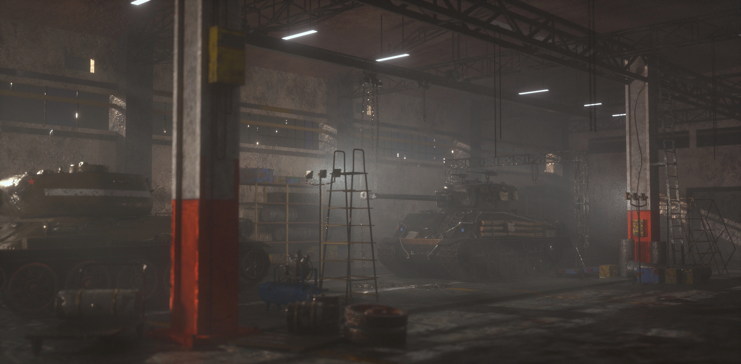 C4D坦克_响亮的名字oooo-站酷ZCOOL