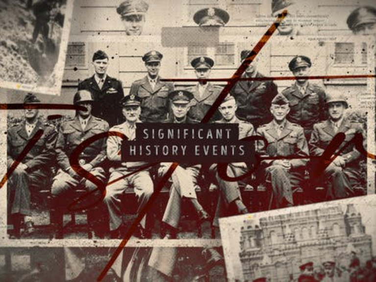 AE模板 | 复古战争电影预告二战过渡光影闪烁艺术视频_猿文件网官方账号-站酷ZCOOL