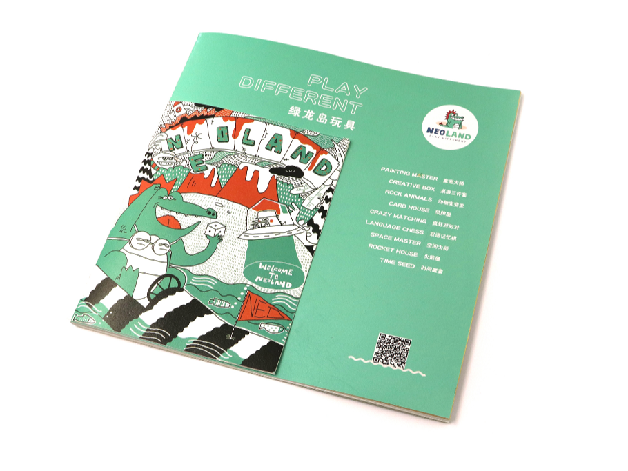NEO绿龙岛玩具画册设计_轰龙龙0-站酷ZCOOL