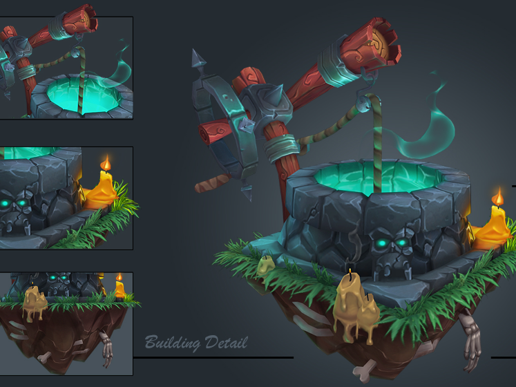 手绘-井_董铭儿-站酷ZCOOL