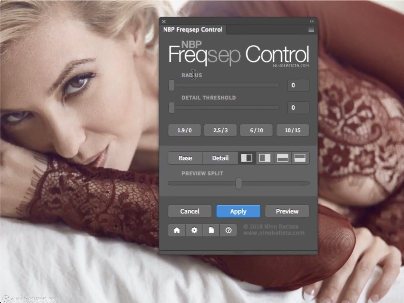 NBP Freqsep Control for Mac(ps磨皮插件)_醉舞千年杯莫停-站酷ZCOOL