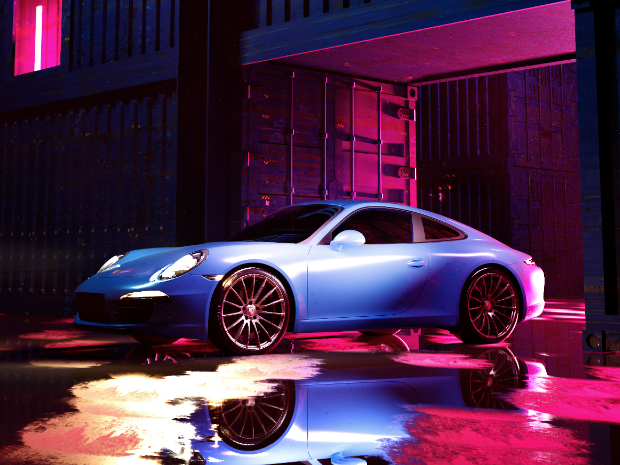 Porsche 911 Practice_MusenLEE沐森-站酷ZCOOL