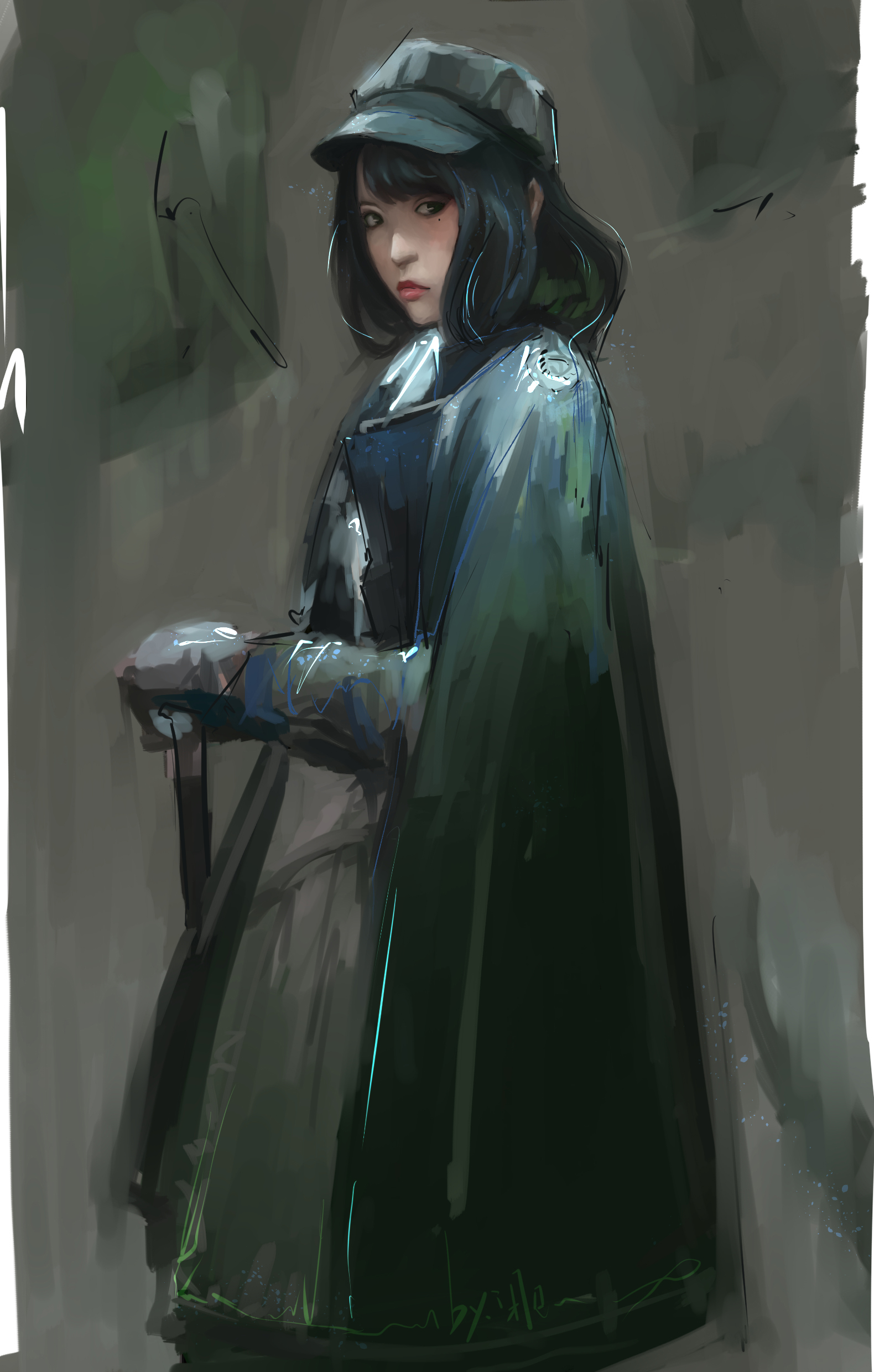 插画_闭口-站酷ZCOOL