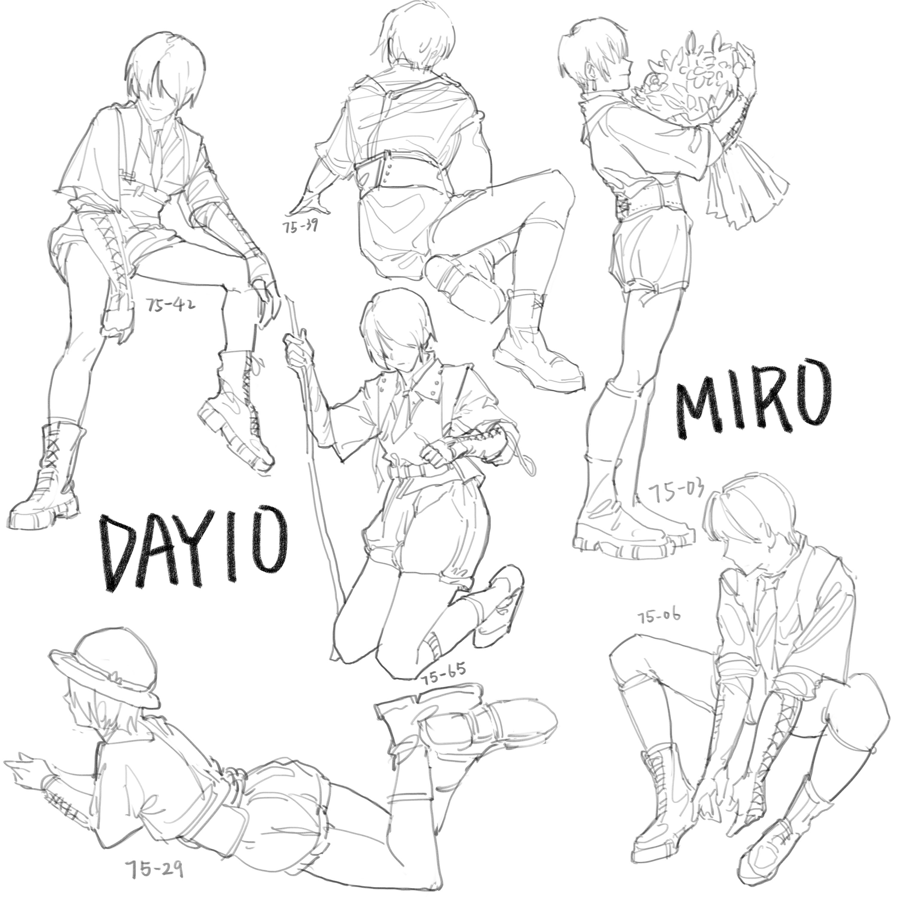 #速写60天挑战赛#@速写班长day10_Miroplus-站酷ZCOOL