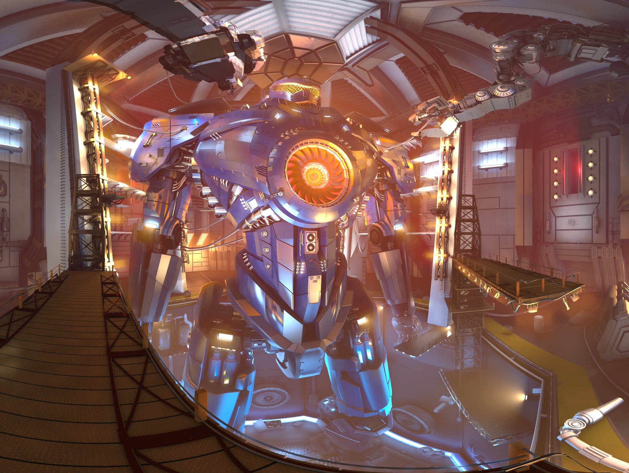 VR全景CG作品-环太平洋_DR天堂-站酷ZCOOL