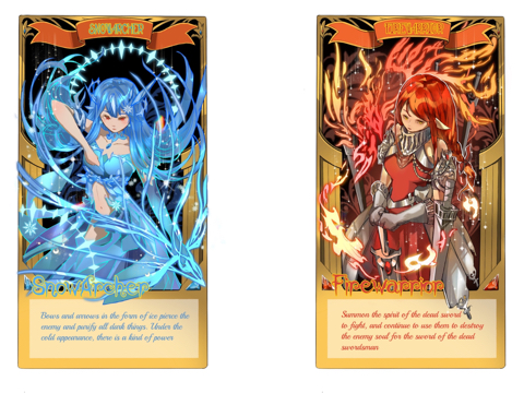 魔法少女×卡牌_猫果子1229-站酷ZCOOL