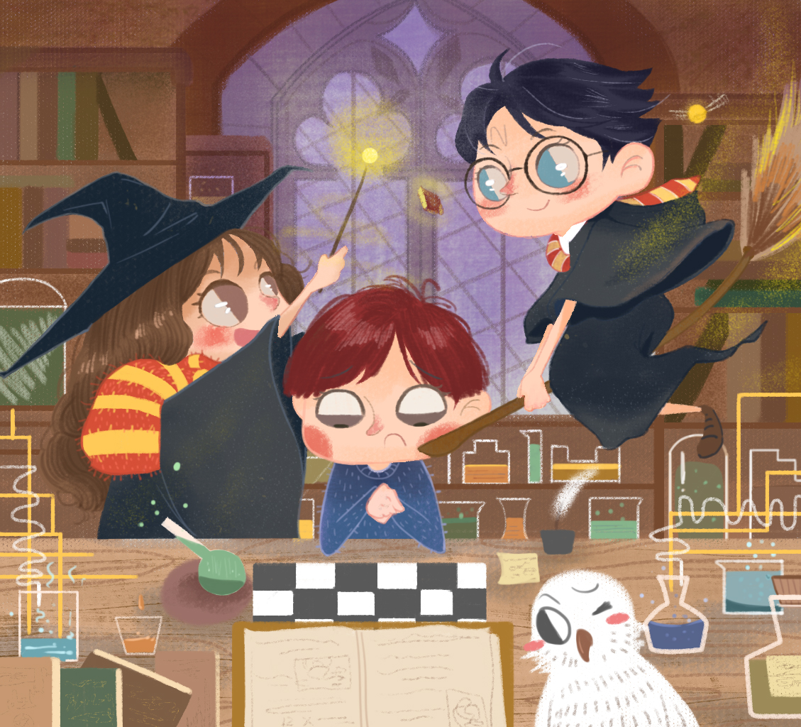 HARRY POTTER_邦曦V-站酷ZCOOL