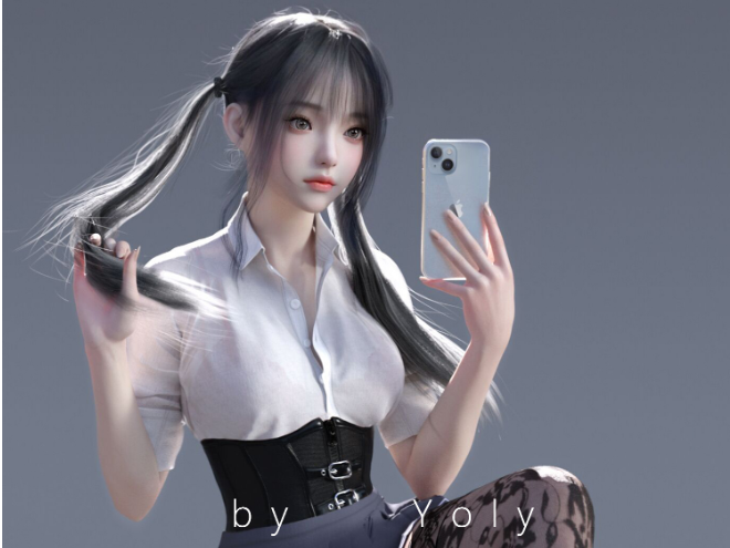 Yoly 莜莉 #092 jk 少女_yoly莜莉-站酷ZCOOL