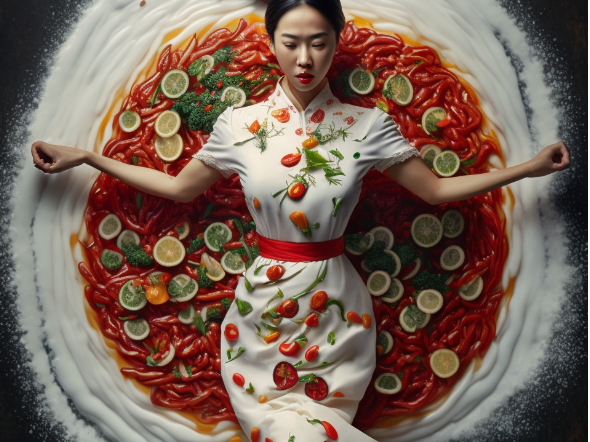 旗袍——川渝美食_DOTCH-站酷ZCOOL